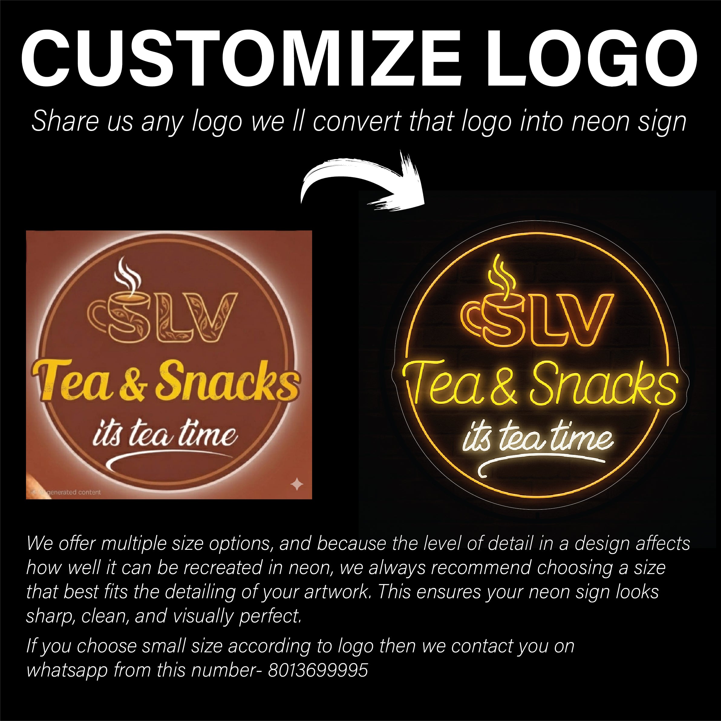 Custom Logo Neon Sign – The MB Store